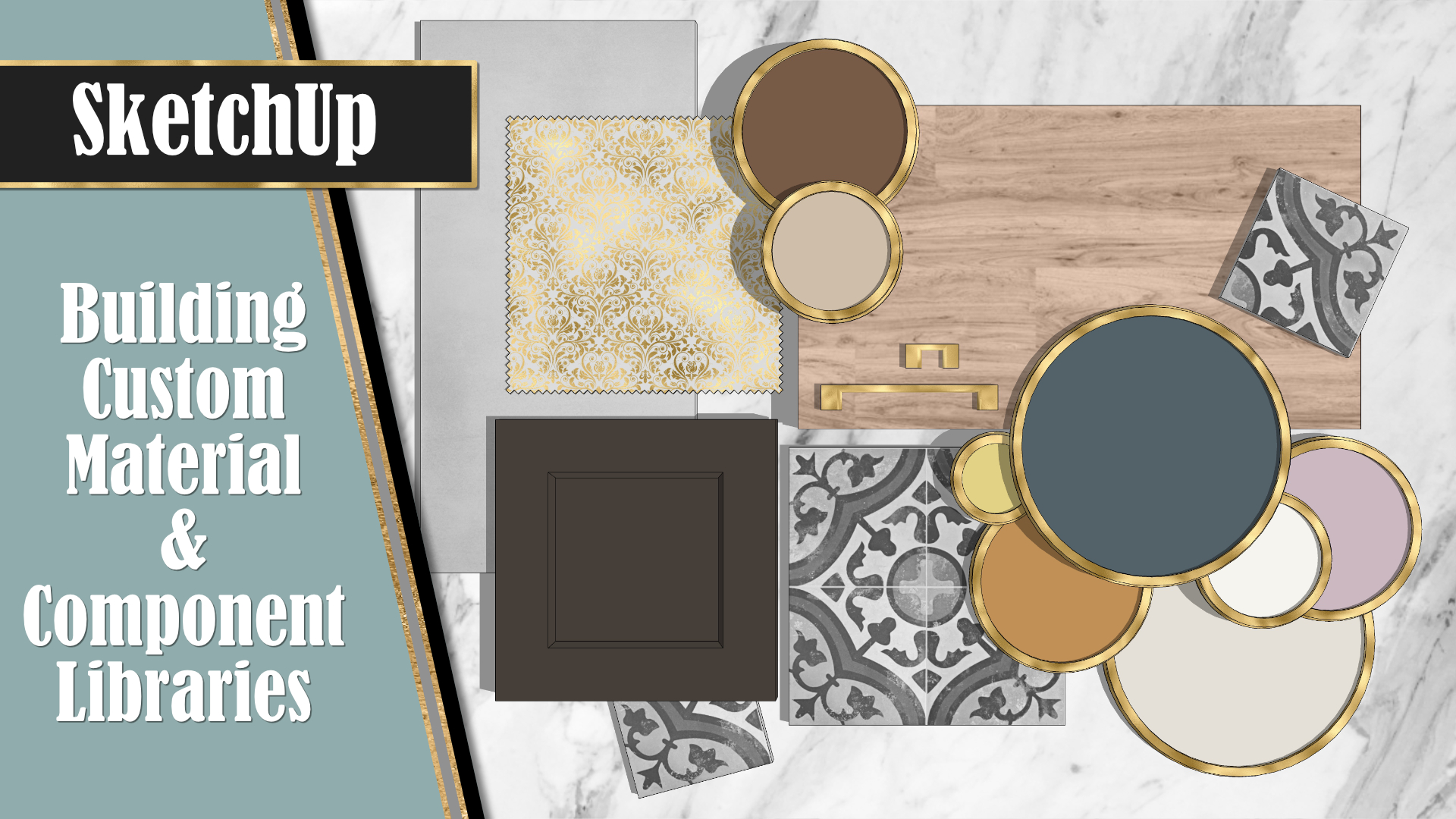 Building Custom Material & Component Libraries in SketchUp - Calypso ...